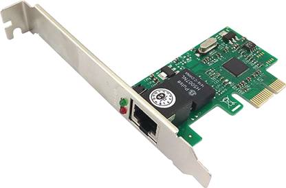 Zeitel PCI Express Network Adapter,10/100/1000 Mbps RJ45 Port Network ...
