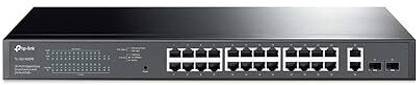 TP-Link Tl-Sg1428pe 28-Port Gigabit Easy Smart Switch With 24-Port Poe+ ...