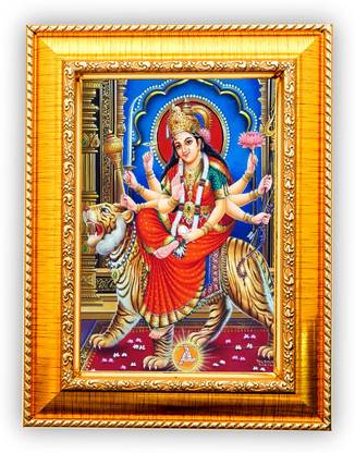DECORPRINT DESIGN Durga Maa Nav Roop Photo Frame,Durga Maa Photo Frame ...