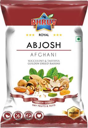 Dhruv Royal Afghani Abjosh | Munakka Golden Raisins Price in India ...