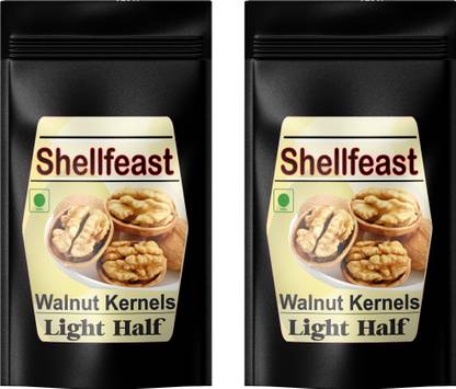 Shellfeast Walnut Kernels Light Half Kashmiri, Akhrot Giri Walnuts ...