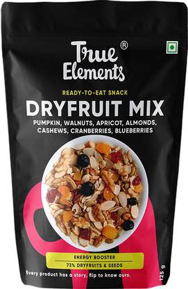 True Elements Dryfruit Mix 125g Price in India - Buy True Elements Dryfruit Mix 125g online at ...