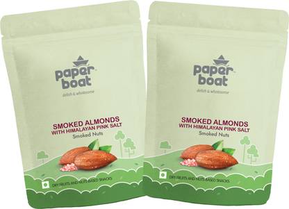 Paper boat Smoked and Roasted with Himalayan Pink Salt, Almonds ...