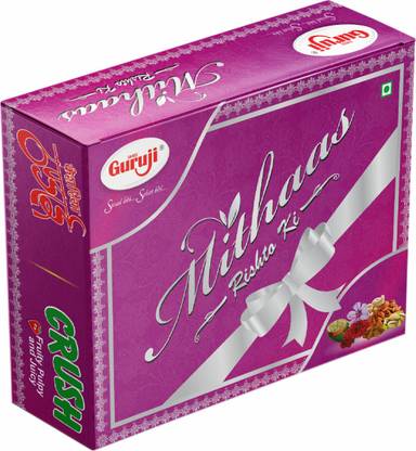 SHREE GURUJI Mithas Festive Gift Hamper Premium Sharbat With Dry Fruits ...