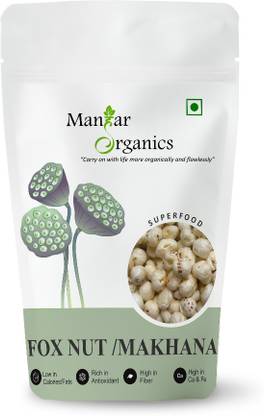 ManHar Organics Makhana/Lotus Seeds | Phool Makhana | Gorgon Nut Puffed ...