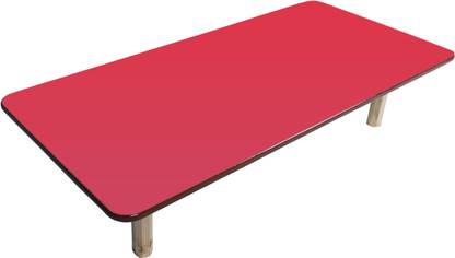 BRILLA Wooden Montessori/Activity Chowki (6 Seater - Rectangle shape ...