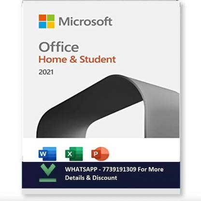 MICROSOFT Office Home & Student 2021 (Lifetime Validity) Activation Key ...