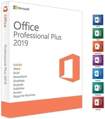 MICROSOFT Office Professional Plus 2019 (1 User/PC, Lifetime Validity ...