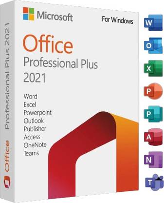 MICROSOFT Office Professional Plus 2021 Lifetime (1 User/Windows ...