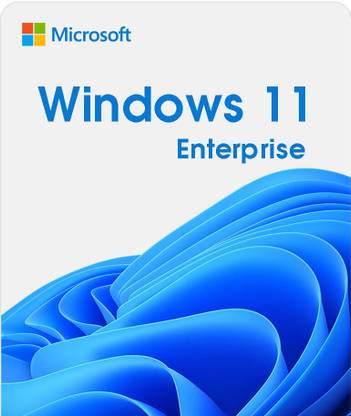 MICROSOFT Windows 11 Enterprise (1 User/PC , Lifetime Validity) 32/64 ...