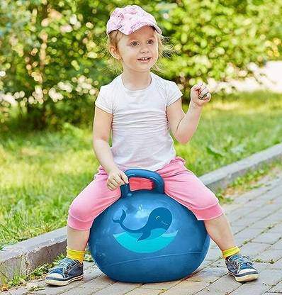 Wishbone HOP BALL 45CM Kids Jumping Hopping Inflatable Sit and Bounce ...
