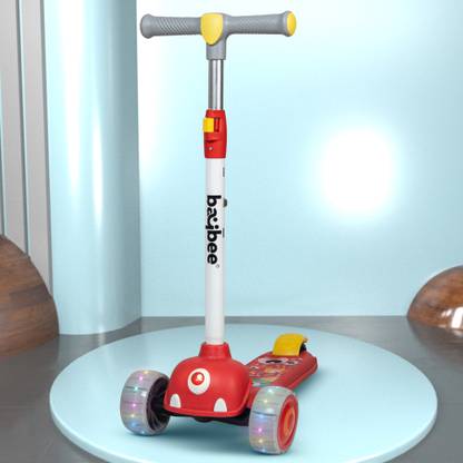 baybee Maxi Kick Runner Scooter for Kids with Led PU Wheels & 3Height ...