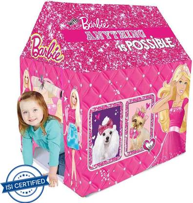 BARBIE Kids Play Indoor & Outdoor Tent House - Kids Play Indoor ...