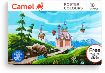 Flipkart.com | Camel Student Poster Colours - 18 Shades - Prints ...