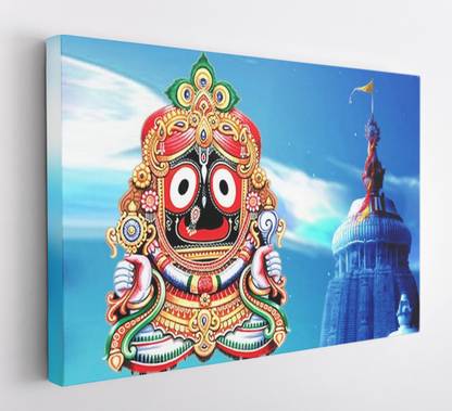 GIFTMASTER Jagannath Photo Frame Poster Jagannath Paintings Big Size ...