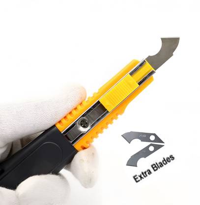 Kiesh Acrylic Plastic Fibre Sheets Cutter Utility Knife Blade with 2 ...