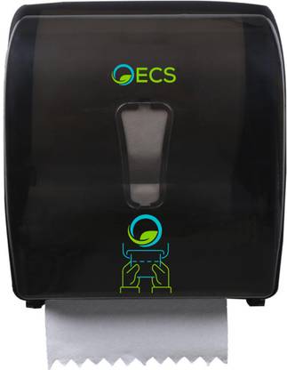 ECS HRT Tissue Roll Dispenser I Mechanical Auto-Cut Roll Towel ...