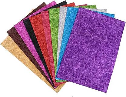 Flipkart.com | Pindia Premium Quality A4 Size Glitter Foam Sheet Vinyl ...