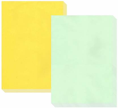 Flipkart.com | ESCAPER Lemon & Mint Colour Paper A4 Size Bundle (240 ...