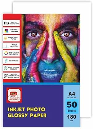 Flipkart.com | First Click INKJET PHOTO GLOSSY PAPERS 50 SHEET UNRULED ...