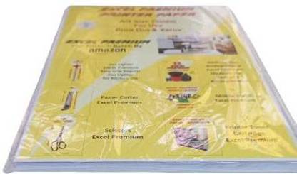 Flipkart.com | Excel Premium Super Series Unruled A4 70 gsm A4 paper ...