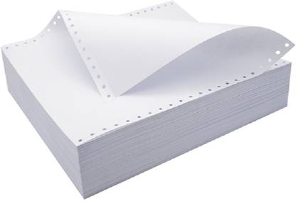 Flipkart.com | VijayaECart Dot Matrix Computer Paper 10"x12",1 Part ...