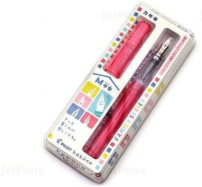 Kakuno Pilot Family Series Mama Clear Red MEDIUM Point FKA-1SR-KMR-M Fountain Pen - Buy Kakuno ...