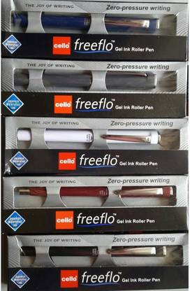 Cello Free Flo Roller (pack of 10) Gel Pen - Buy Cello Free Flo Roller ...