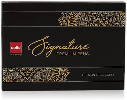 Cello Signature Carbon Travel Kit Pen Gift Set | Premium Gift Set for ...