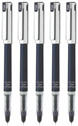 FLAIR Inky Series Silvr Liquid Ink Fountain Pen Blister Pack ...