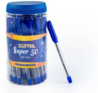 Supra Slider 0.7Mm Ball Point Pen Jar Pack | Smooth and Fast Writing ...