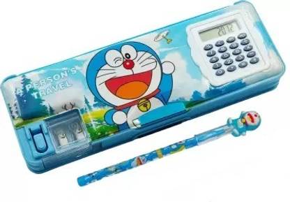Flipkart.com | SMKNT Doraemon pencil box and pencil Doraemon Art ...