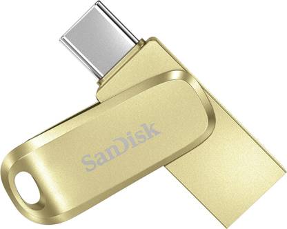 SanDisk SDDDC4-64G-I35GD Luxe Dual Drive 64GB Storage Utility Pendrive ...