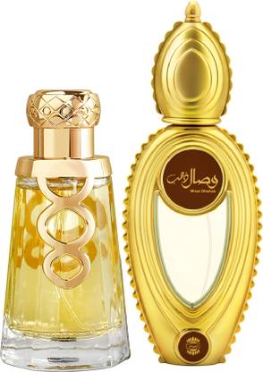 Buy Ajmal Khallab Woody Oudh 50ML and Wisal Dhahab Fruity Floral 50ML ...