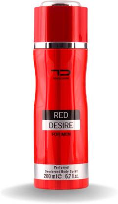Buy Tom & Darin TD RED DESIRED 200 ML DEODORANT Perfume - 200 ml ...