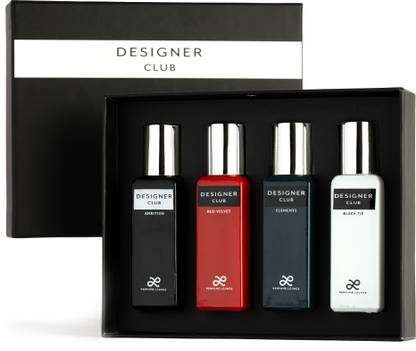 Buy Perfume Lounge Designer Club Gift Set 4x20ml Eau de Parfum - 80 ml ...