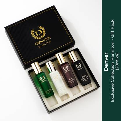 DENVER Hamilton EDP- SRK’s Favorite Luxury Gift Pack- 20ml x 4 Set Eau ...