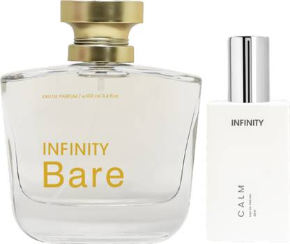 Buy INFINITY Bare 100ml & Calm 25ml Long Lasting Perfume Eau de Parfum ...