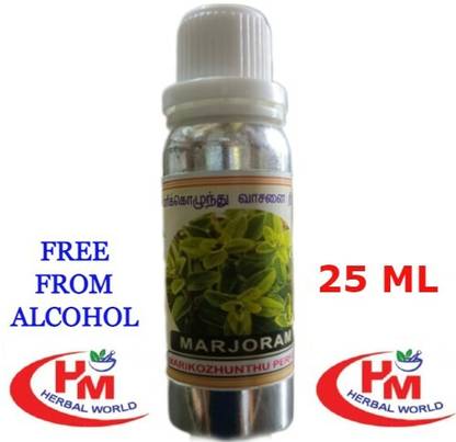 Buy HM Herbals Marikolundhu-majorana-Attar/NATURALPerfumem -30,ML ...