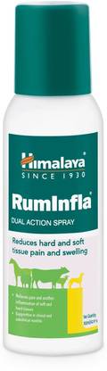 HIMALAYA RumInfla spray that helps in reducing hard and soft tissue ...