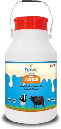 VETENEX Vutrocal Forte - Chelated Liquid Calcium Supplement for Cattle ...