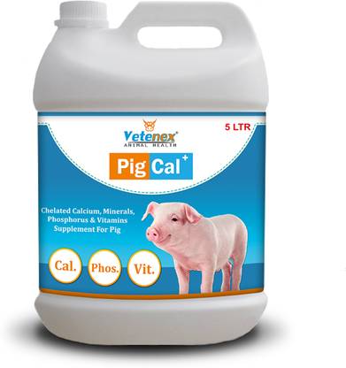 VETENEX Pig Cal Plus - Calcium Supplement for Pig, Swine, Piglets ...