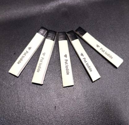 CRAFTWAFT Potassium Iodide Test Paper [Vial of 100 Strips] for Lab ...