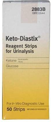 Keto - Diastix Reagent Strips for Urinalysis- 50 Ph Test Strip Price in ...