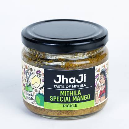JhaJi Taste of Mithila Jhaji Achar Mithila Special Mango Pickle Mango ...