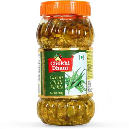 Chokhi Dhani Foods Green Chilli Pickle Mango Pickle Price in India ...