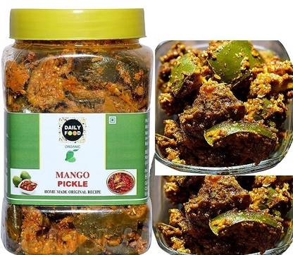 Daily Food Punjabi Mango Pickle - Aam ka Achar | Homemade Mango Pickles ...