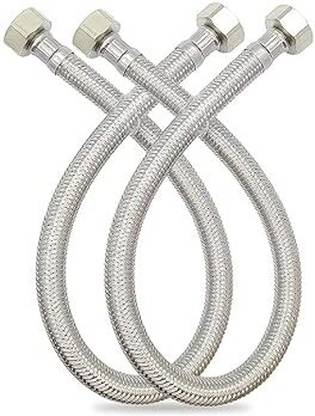 GPS SS-304 Grade, 24-INCH Connection Pipe, (2-Piece Set), Grey 2-Way ...