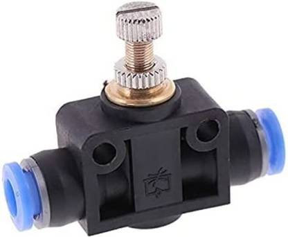 Sauran Pneumatic Brass Flow Control Valve Connector Push in Fitting Air ...