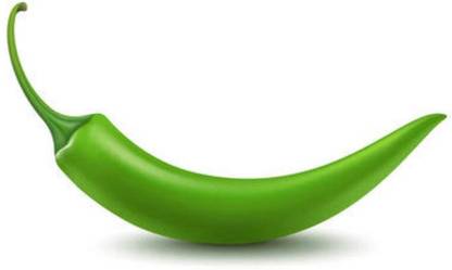 greenfarm NXC- Green Chilli /Mirchi Seeds/ Organic , 200 X Seeds ...